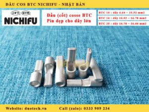Đầu cos Nichifu đầu cos nối dây điện Nhật Bản - DUOTECH