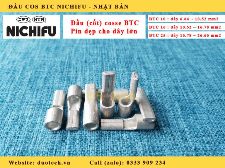 Đầu cos Nichifu đầu cos nối dây điện Nhật Bản - DUOTECH